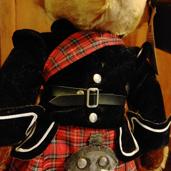 merrythought | Toys | Merrythought Scottish Highlander Kilt Red Plaid ...